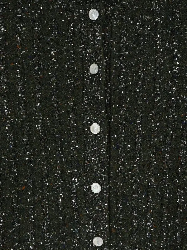 Dior Christian Sequined Embroidered Cardigan