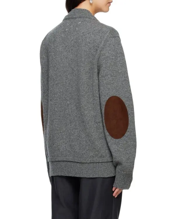 MAISON MARGIELA Four-stitch V-neck Jumper