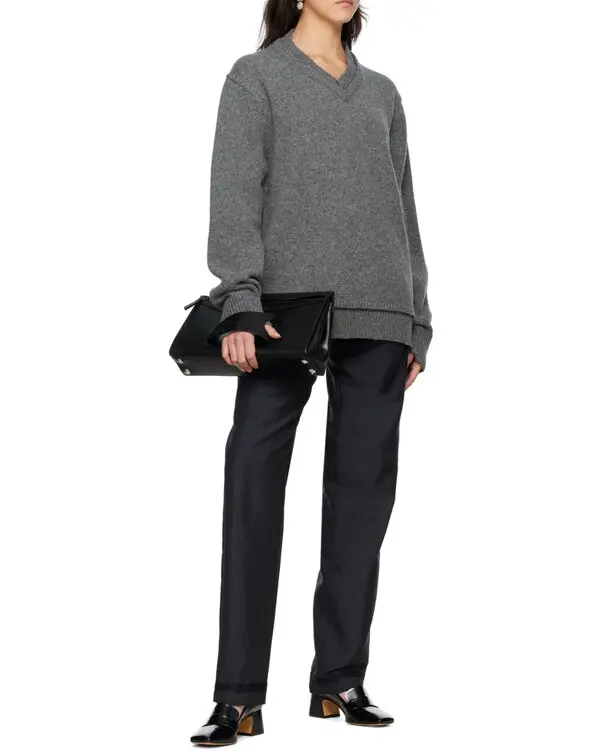 MAISON MARGIELA Four-stitch V-neck Jumper