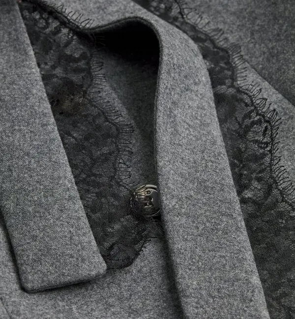 Dior Short Sleeves Jacket With Lace Details