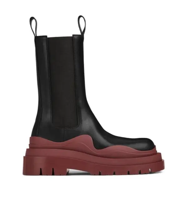 Bottega Veneta Leather Chelsea Boots