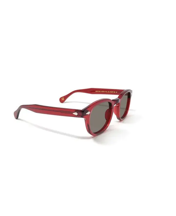 MOSCOT Miltzen Oval Frame Sunglasses - Gray