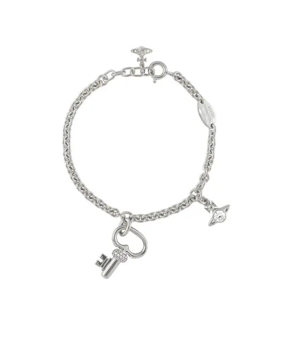 VIVIENNE WESTWOOD Baya Bracelet - Gray