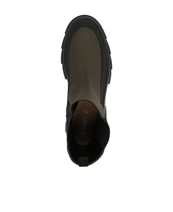 STUART WEITZMAN Round Toe Chunky Boots