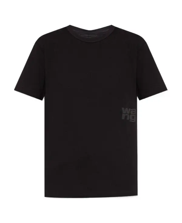 Alexander Wang Crewneck T-shirt With Short Sleeves
