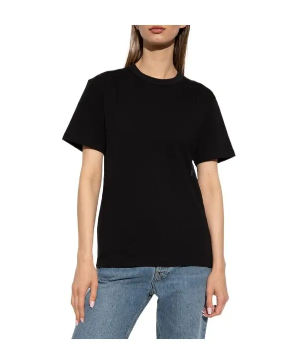 Alexander Wang Crewneck T-shirt With Short Sleeves