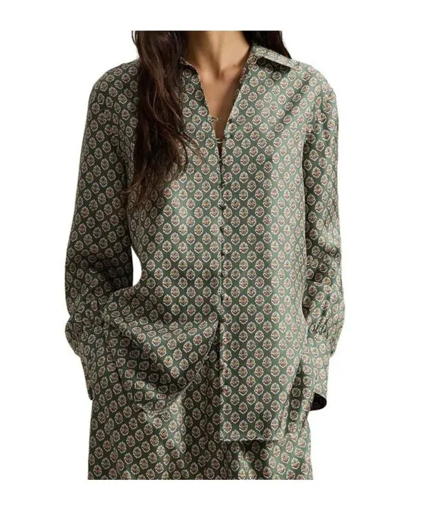 Polo Ralph Lauren Jacquard Printed Long-sleeved Shirt
