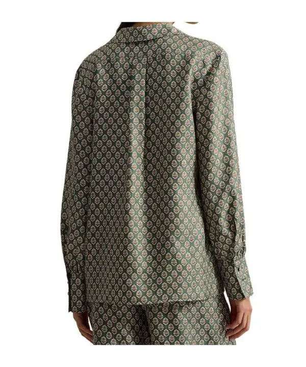 Polo Ralph Lauren Jacquard Printed Long-sleeved Shirt