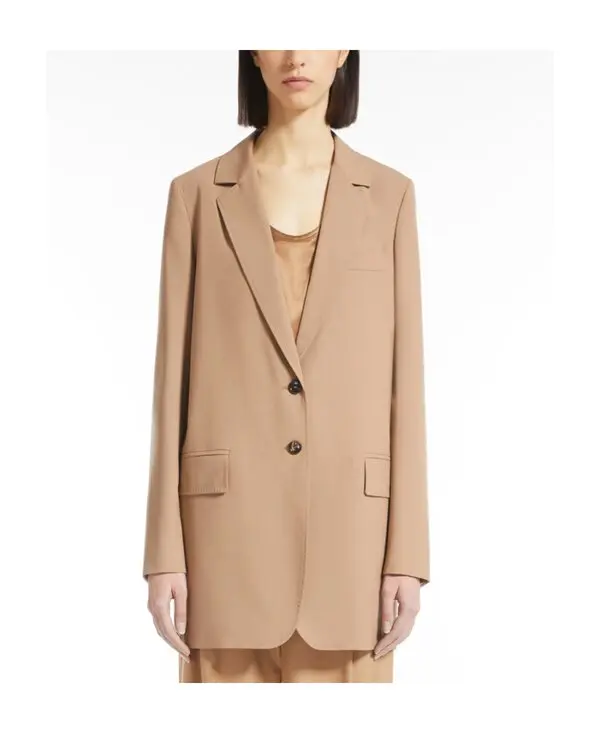 Max Mara Single-breasted Wool Blazer