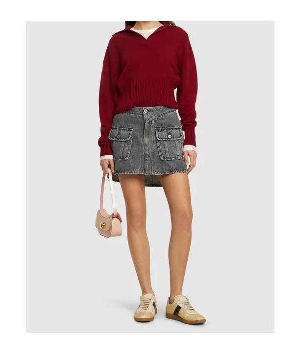 J.W.ANDERSON Denim Cargo Skirt