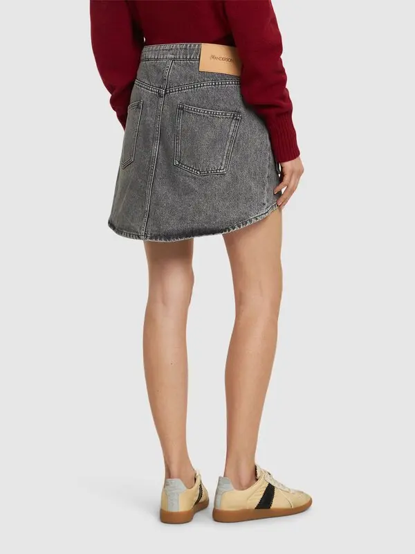 J.W.ANDERSON Denim Cargo Skirt