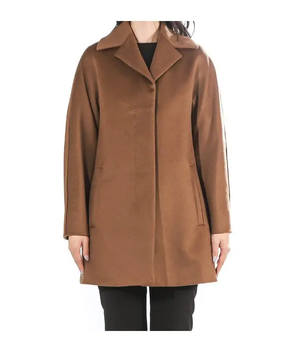 Max Mara Belize Coat - Brown