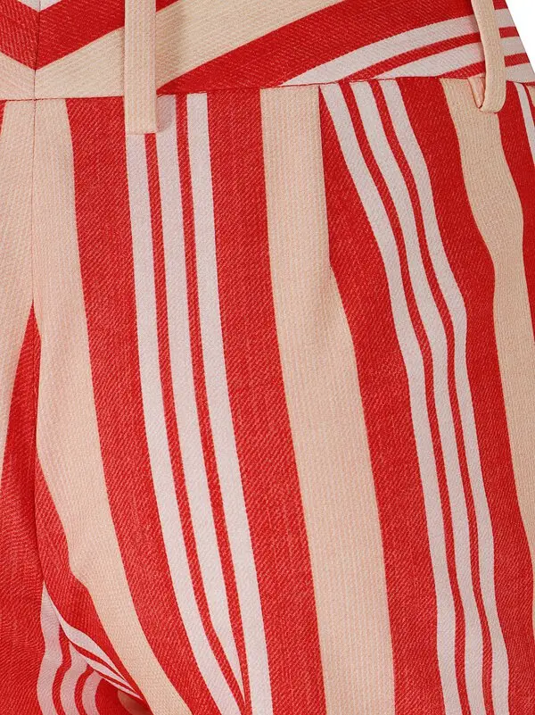 Ermanno Scervino High-waist Striped Trousers