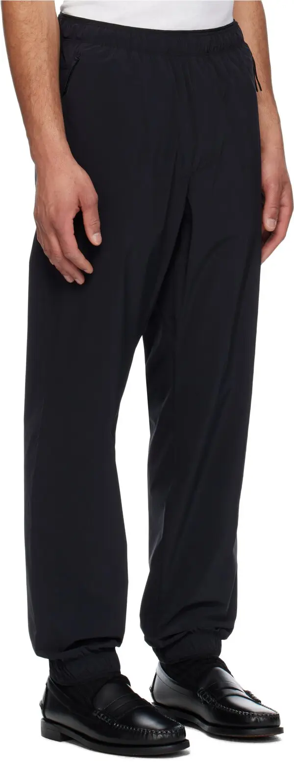 Moncler Logo Patch Cuffed Pants