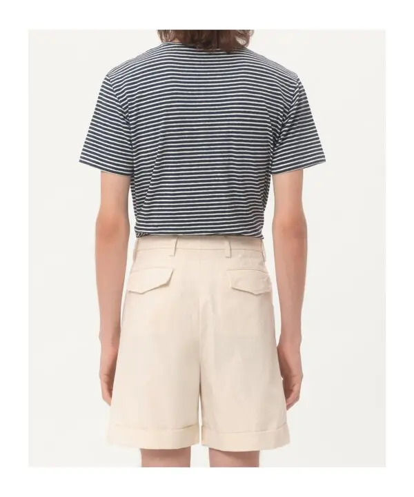 Valentino Garavani Chez Printed Striped T-shirt - Butter/ivory