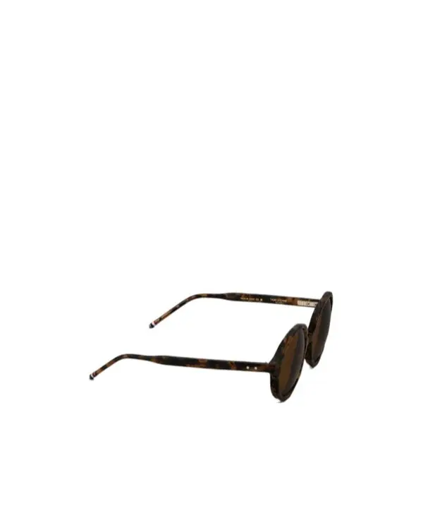 Thom Browne Tortoiseshell Round-frame Sunglasses