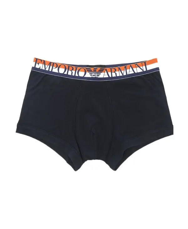 Emporio Armani Logo Panties - Black