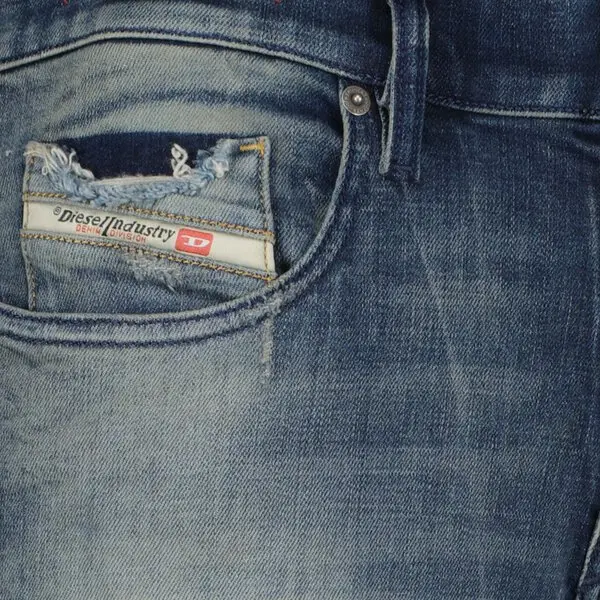 DIESEL® Faded Straight-leg Jeans
