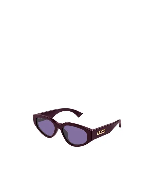 Gucci Cat Eye Frame Sunglasses - Red