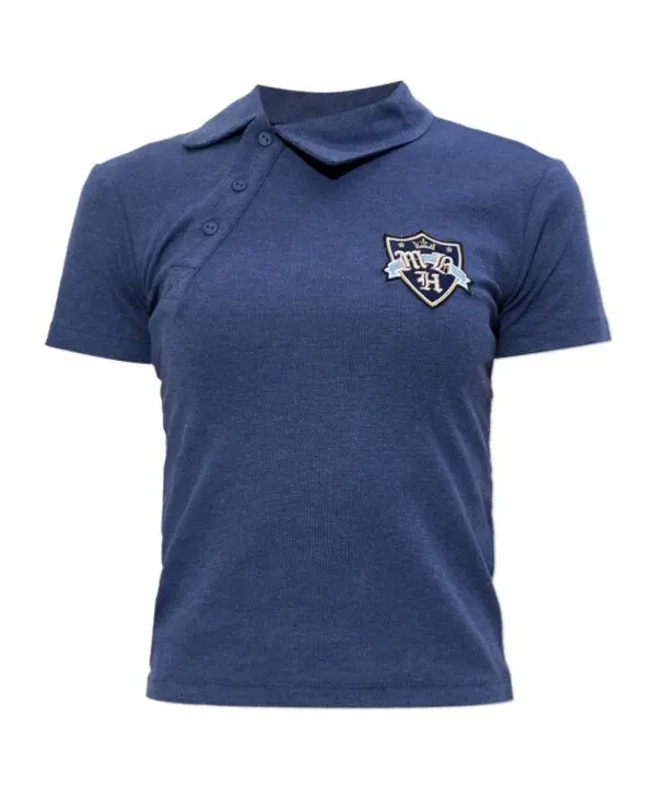 MISBHV Crest Polo Top - Blue