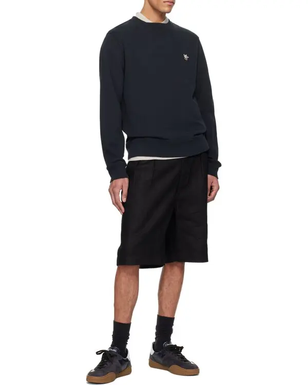 Maison Kitsuné Barista Pullover With Embroidered Logo