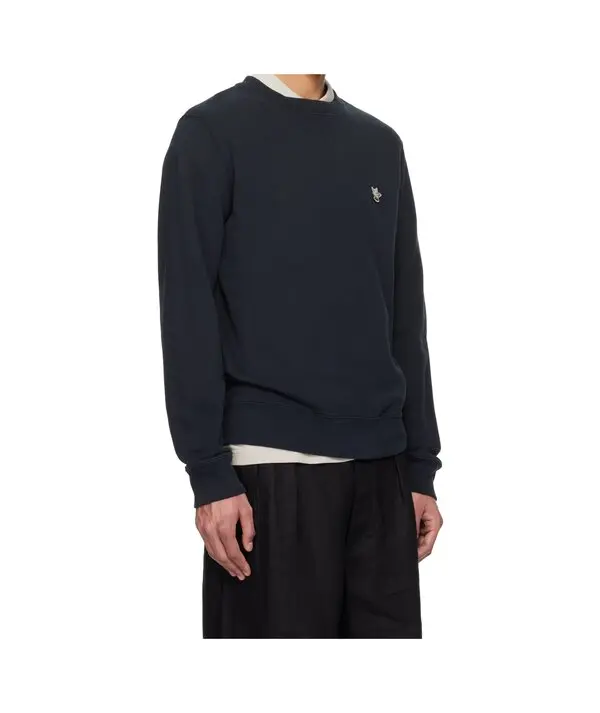 Maison Kitsuné Barista Pullover With Embroidered Logo