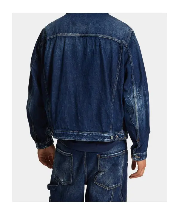Dsquared2 Carpenter Distressed Denim Jacket
