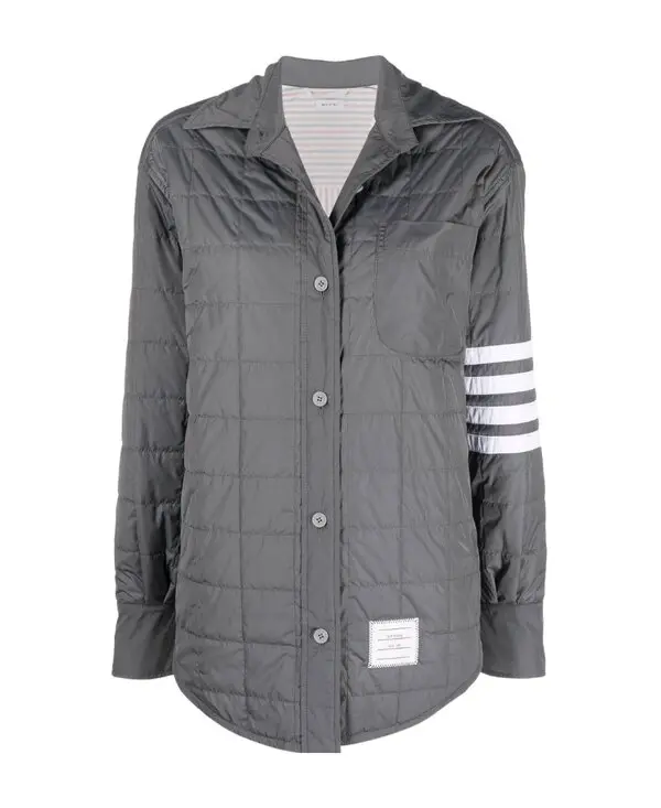 Thom Browne Quilted Shirt Down Jacket