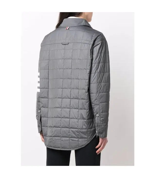 Thom Browne Quilted Shirt Down Jacket