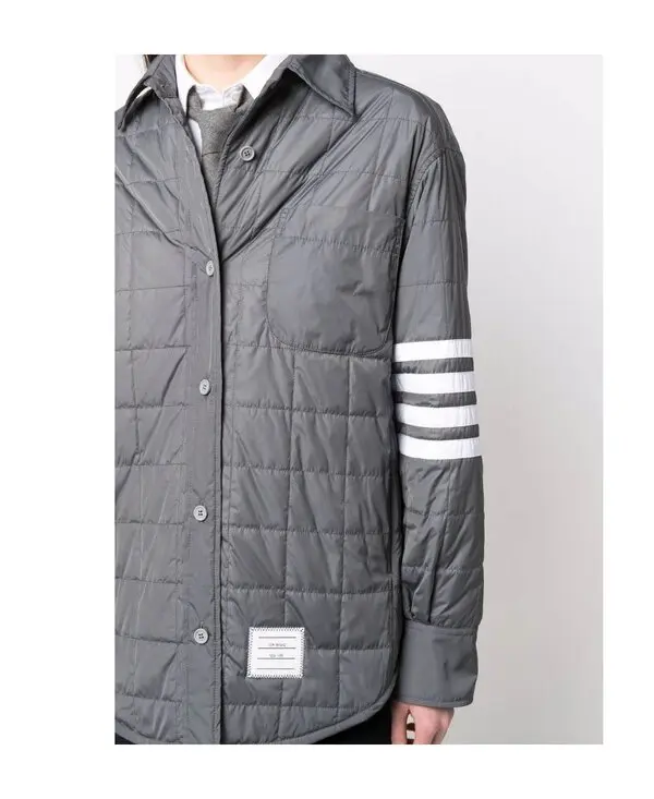 Thom Browne Quilted Shirt Down Jacket