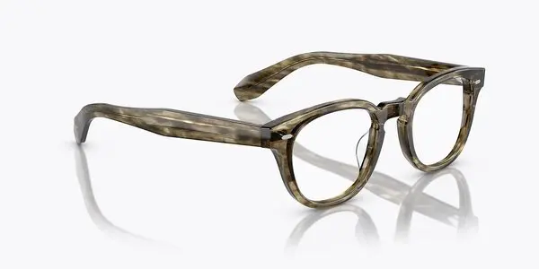Oliver Spencer Full Rim Round Frame Eyeglasses