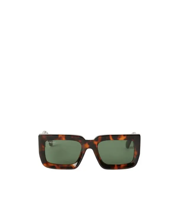 Off-White Full Frame Sunglasses - Green