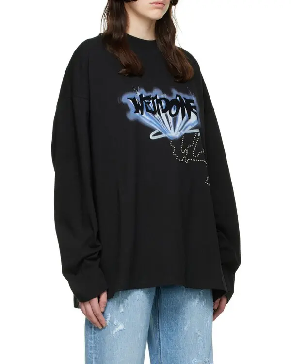We11Done Logo Details Long-sleeved T-shirt