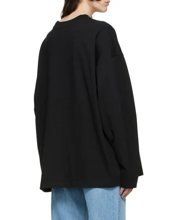 We11Done Logo Details Long-sleeved T-shirt