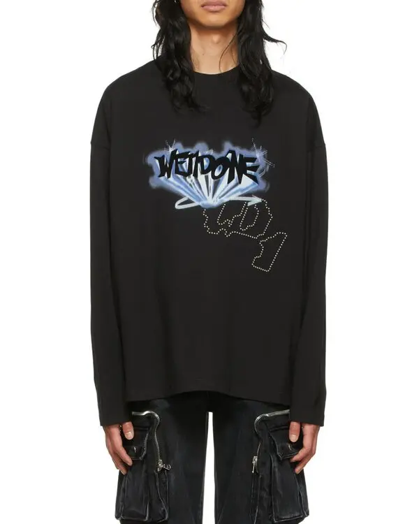 We11Done Logo Details Long-sleeved T-shirt