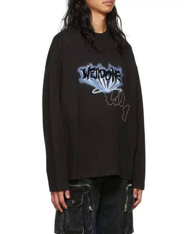 We11Done Logo Details Long-sleeved T-shirt