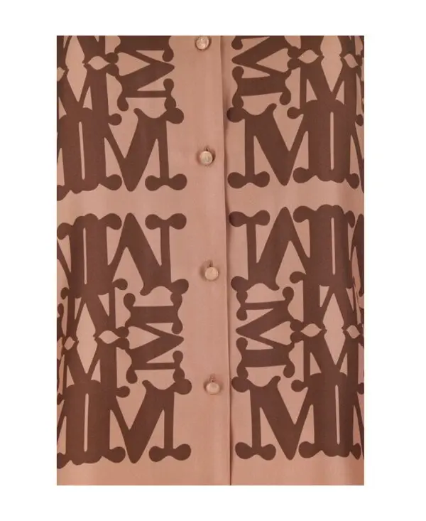 Max Mara Logo Print Shirt