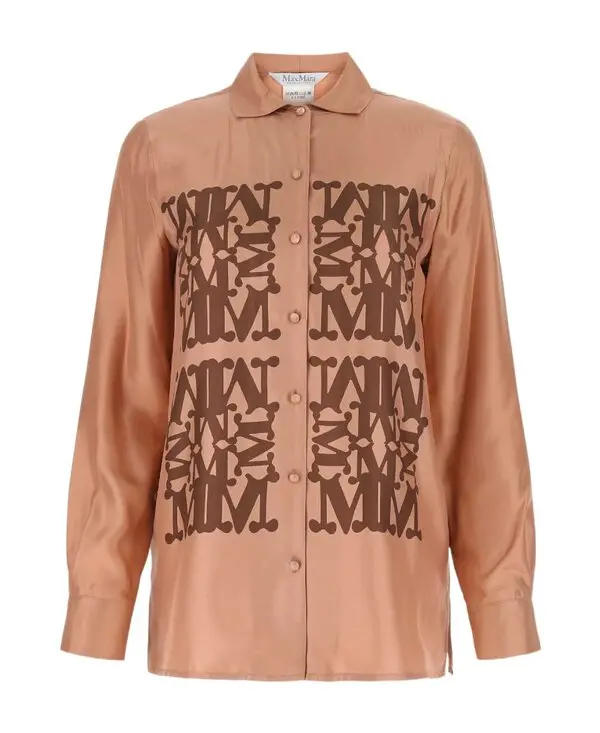 Max Mara Logo Print Shirt - No