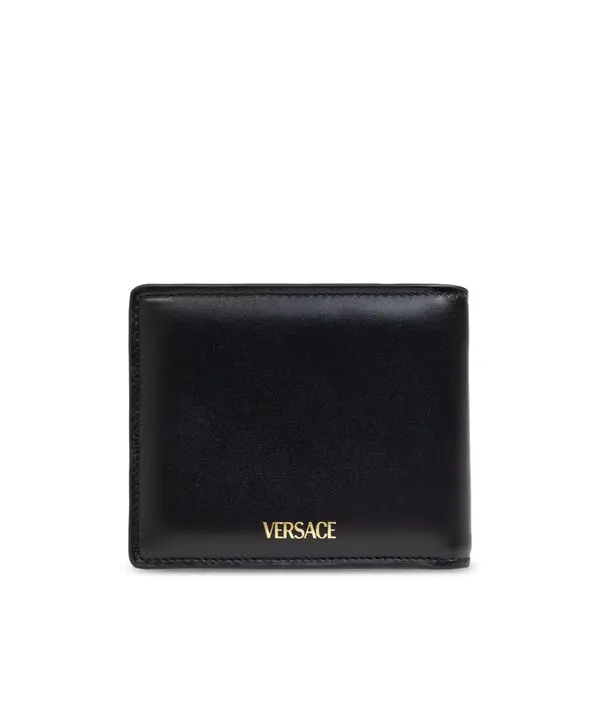 Versace Medusa-plaque Bi-fold Wallet