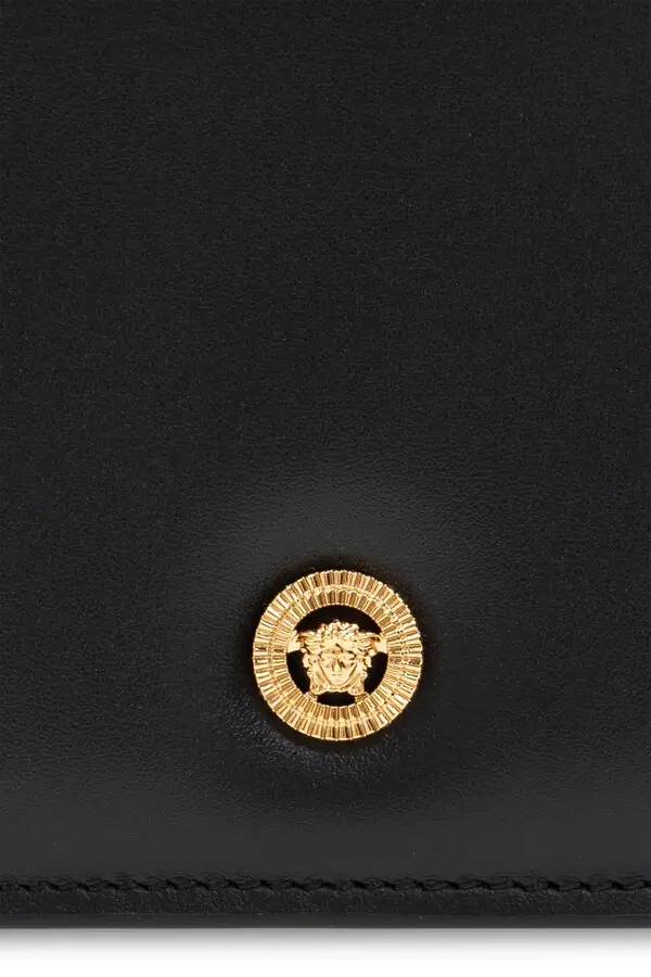 Versace Medusa-plaque Bi-fold Wallet