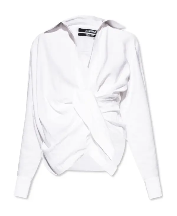 Jacquemus Bahlia" Tie Detail Blouse