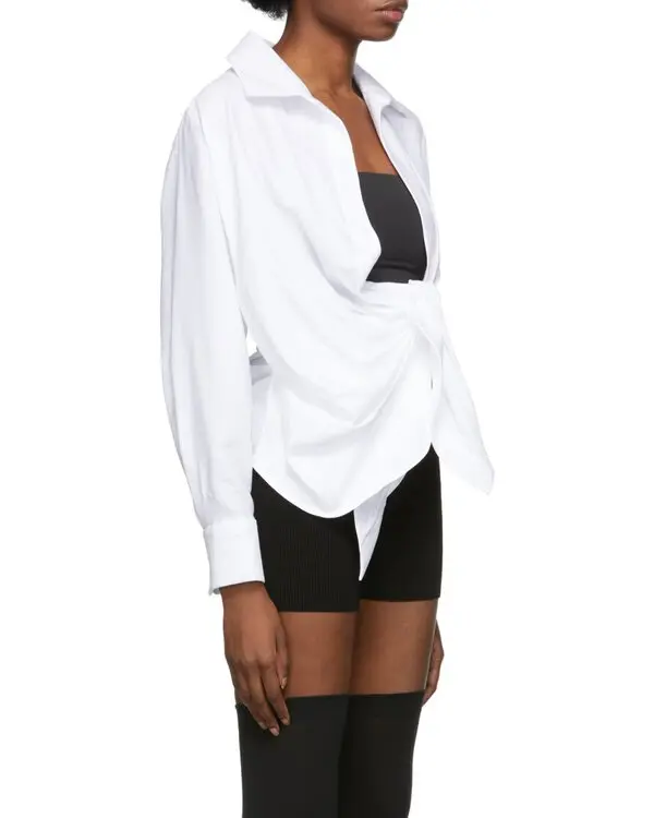 Jacquemus Bahlia" Tie Detail Blouse