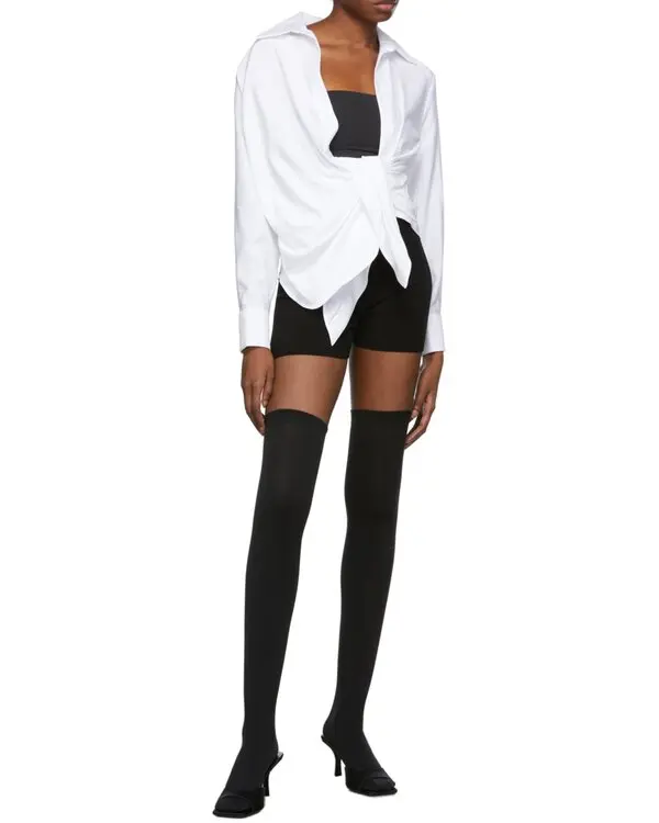 Jacquemus Bahlia" Tie Detail Blouse