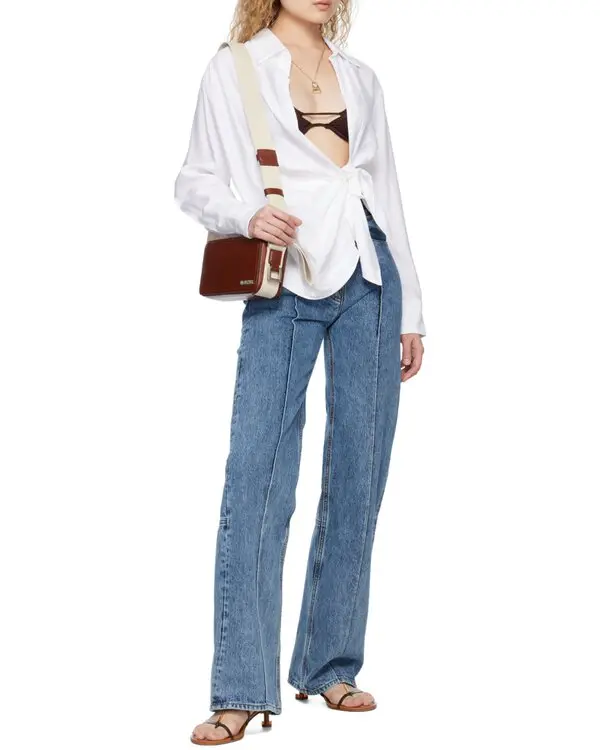 Jacquemus Bahlia" Tie Detail Blouse
