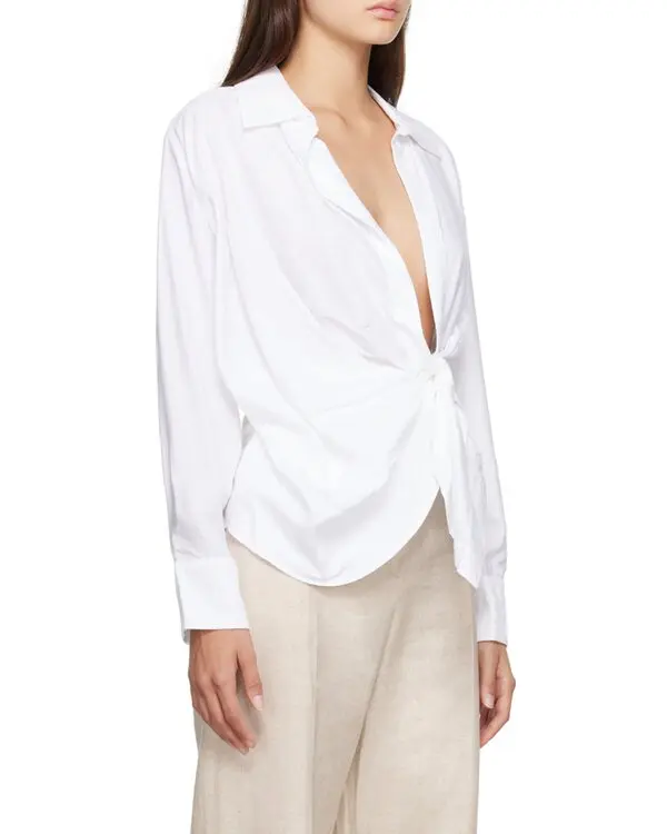 Jacquemus Bahlia" Tie Detail Blouse