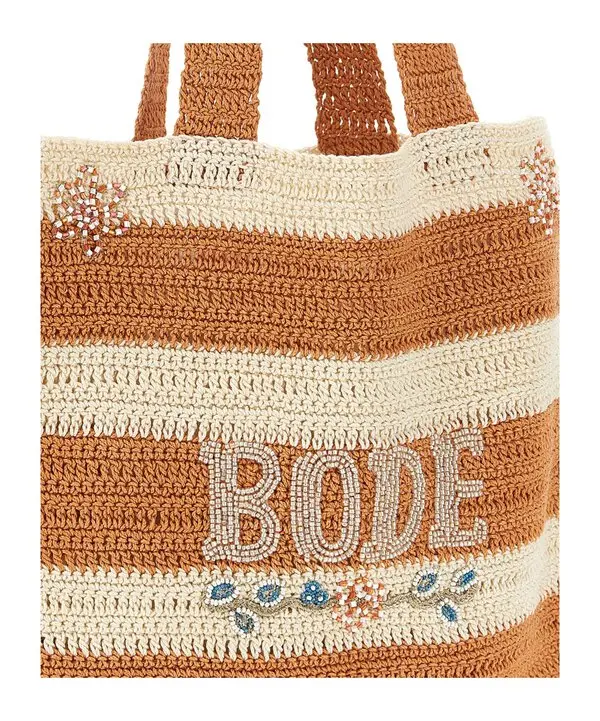 BODE Striped Tote Bag
