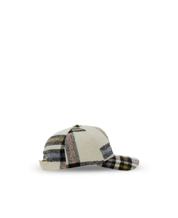 Isabel Marant Étoile Checkered Baseball Cap