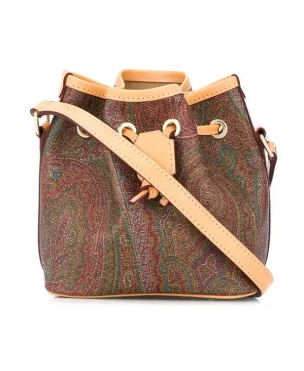Etro Paisley Print Bucket Bag