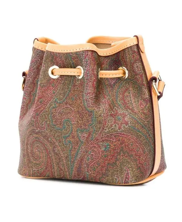 Etro Paisley Print Bucket Bag
