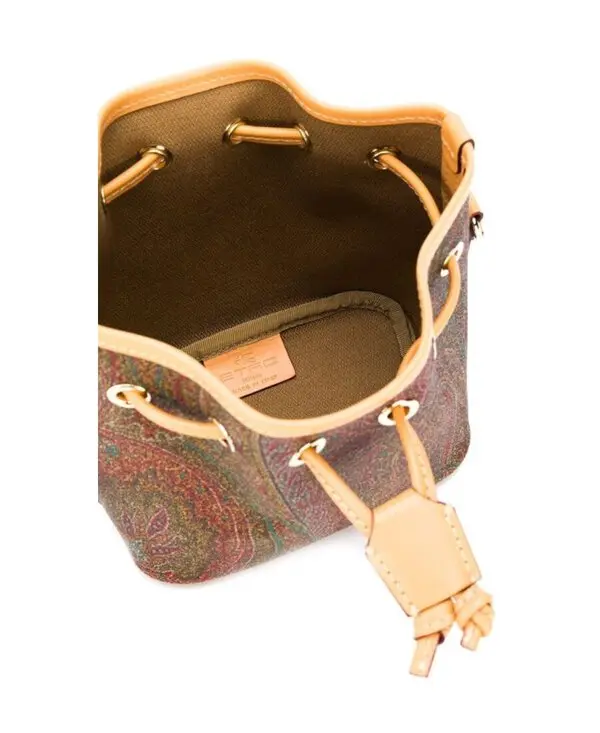Etro Paisley Print Bucket Bag